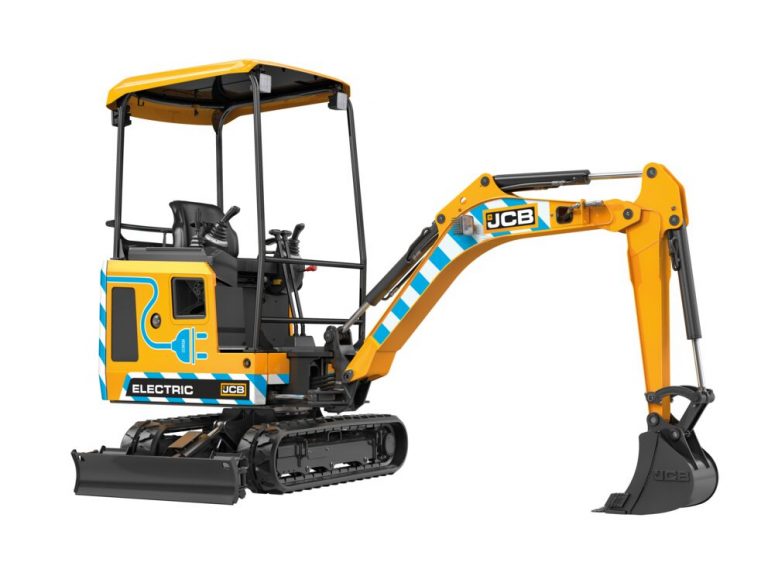JCB19C-1E Electric Mini Digger for hire